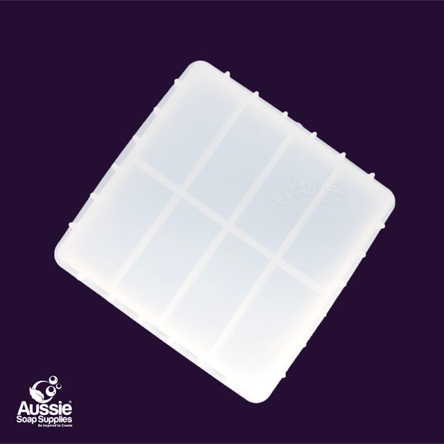 Flexible Silicone Slab Mould - 8 Rectangles