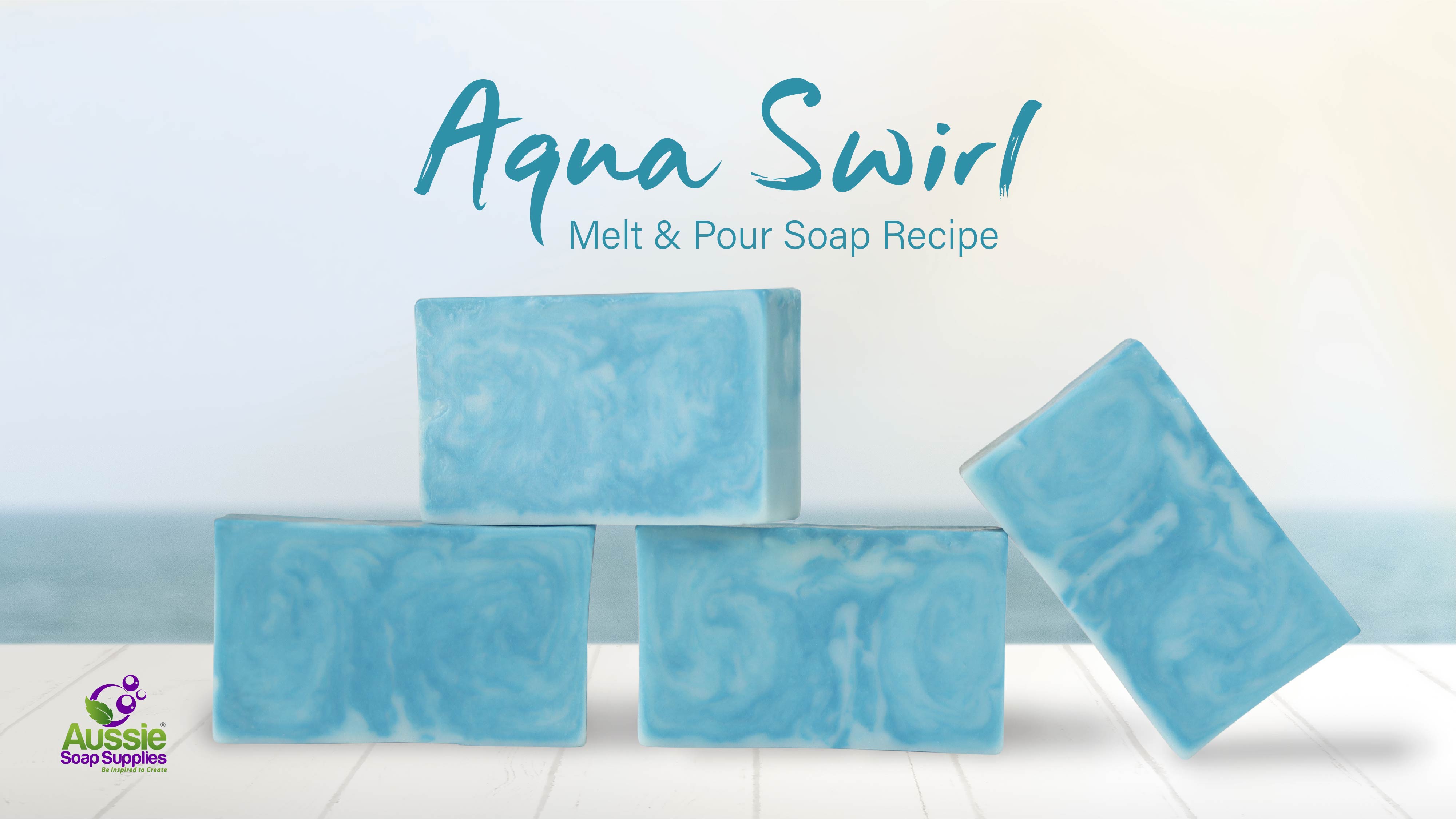 Aqua Swirl Melt And Pour Soap Recipe