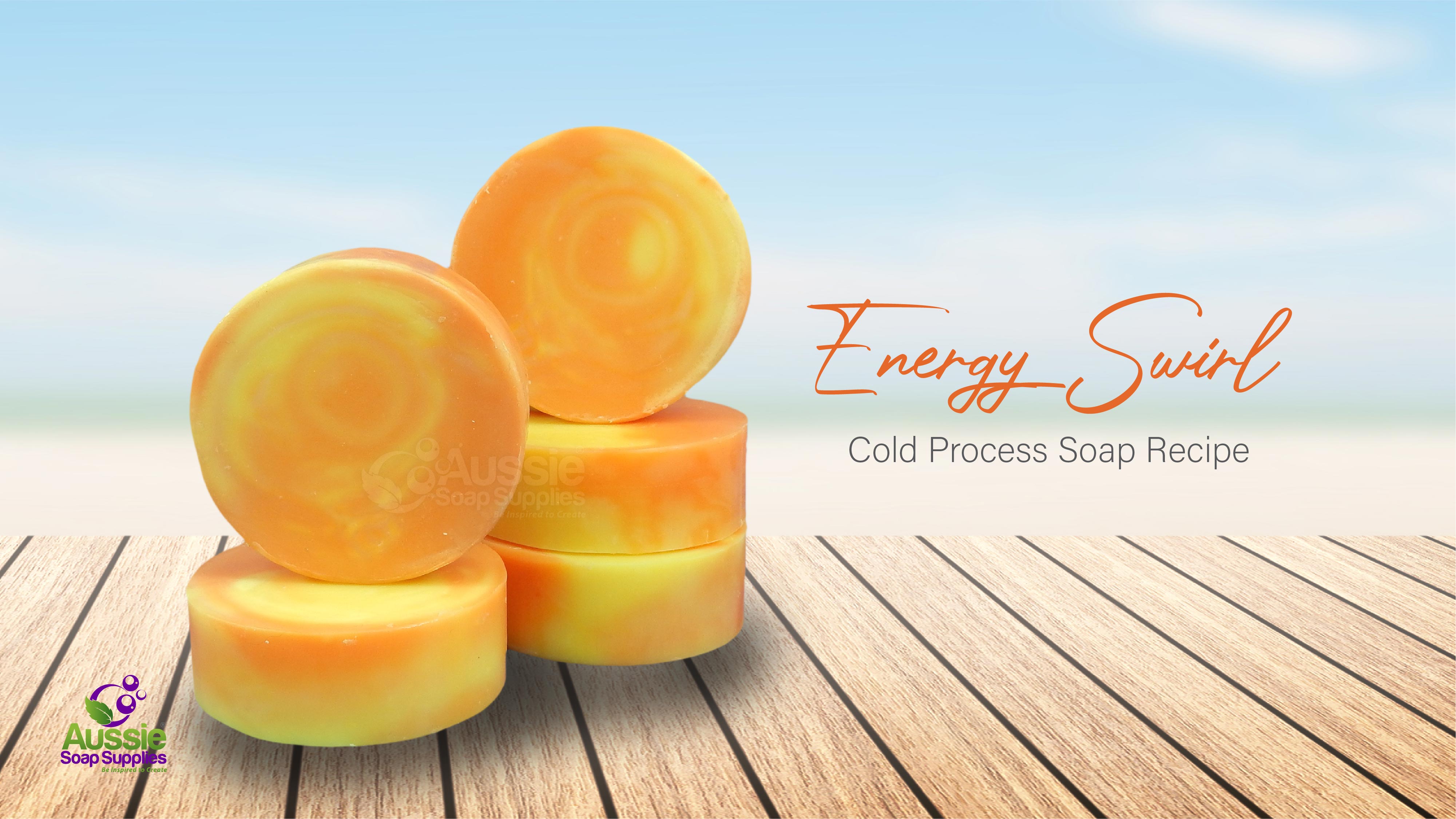 Energy Cold Process Soap Log