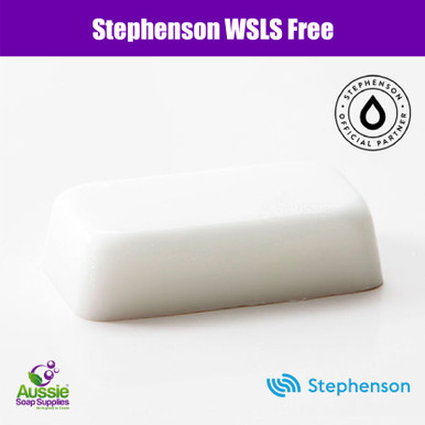Stephenson Crystal WSLS Free (White) Melt & Pour Soap Base