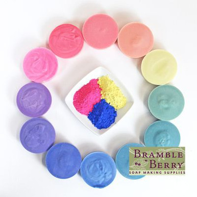 Mixing Colour Pigments in Cold Process Soap