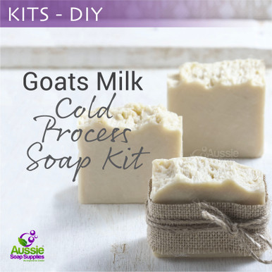 Cold Process Soap Kit for Beginners with Goats Milk