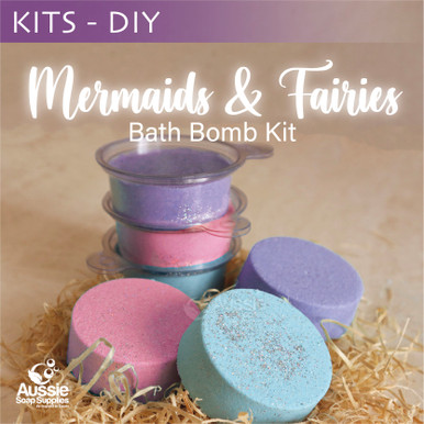 Mermaids and Fairies DIY Bath Bomb Kit