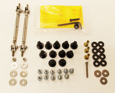 Adjustable Splitter Strut Rod Replacement (each) - M7tuning