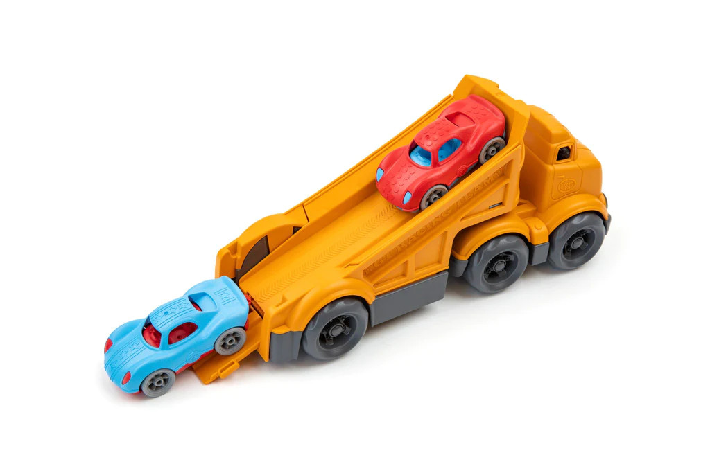 Green Toys Racing Truck with 2 Racers