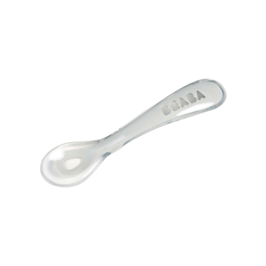 Beaba 2nd Age Silicone Spoon Light Mist| BabySquare Canada