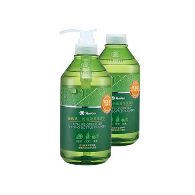 Simba Organic Green Tea Feeding Bottle Cleaner Set 800ml*2PCS