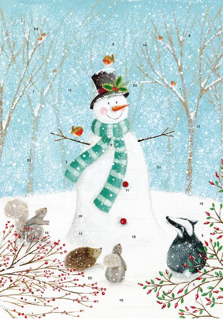 Advent Calendar - Christmas Snowman