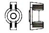 Metric Deco Locking Wing Nut | E&T Fasteners | Plastic Fastener Components