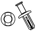 Removable Rivets | E&T Fasteners | Plastic Fastener Components