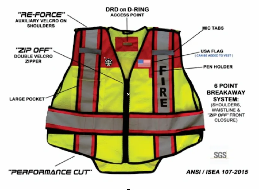 Ultrabright Olive Sheriff Public Safety Vest