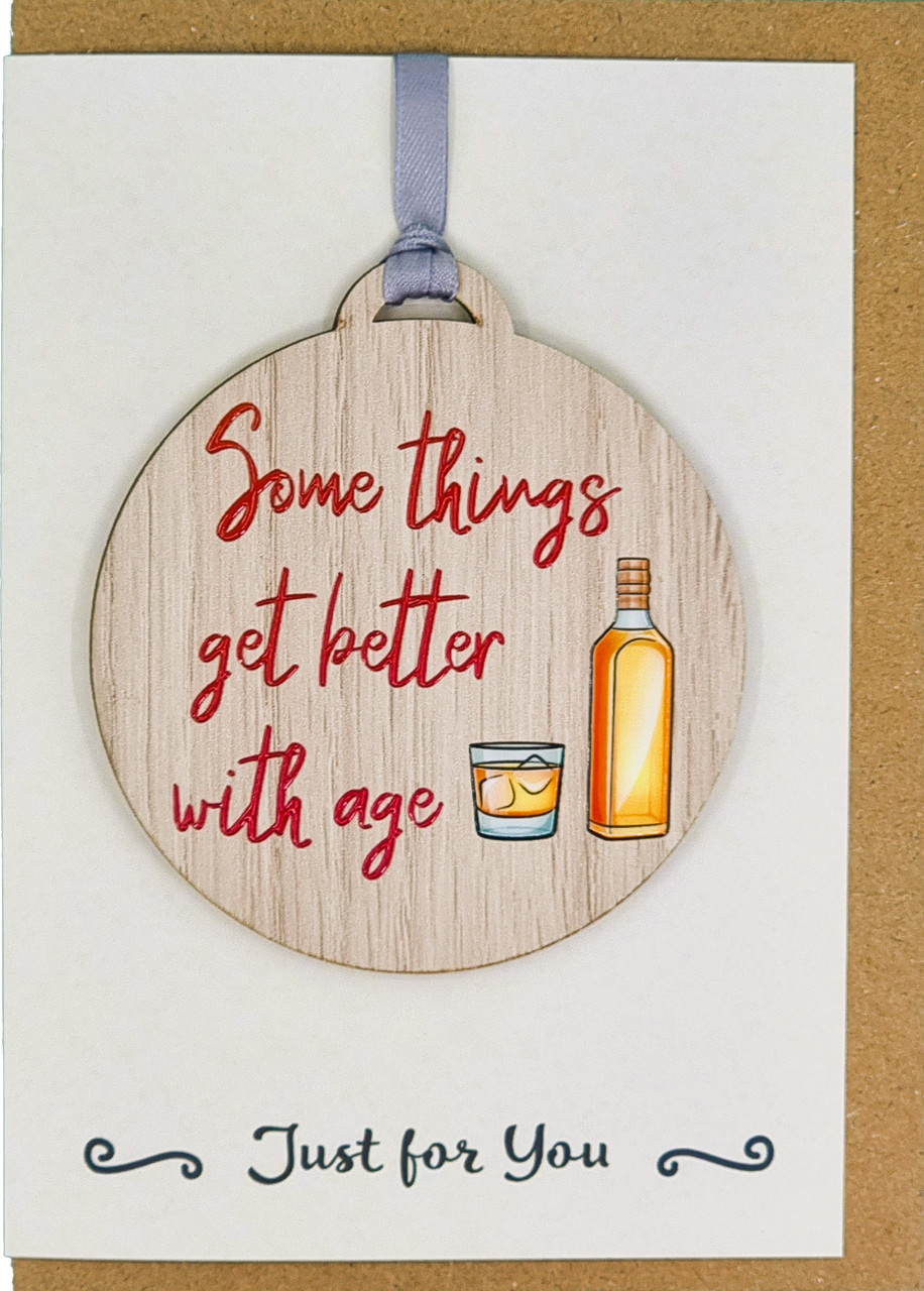 Better With Age Card with Gift | AF01 (5 Pack) - LT Creations