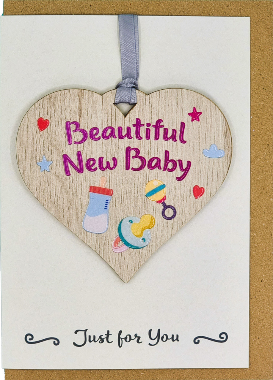 Beautiful New Baby Card with Gift | AL11 (5 Pack) - LT Creations