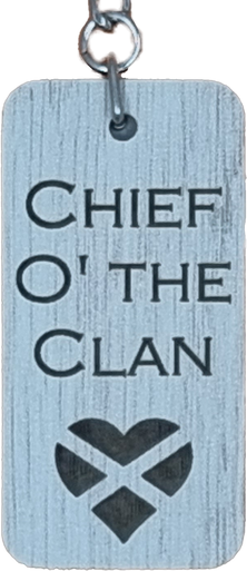 Chief o' the Clan Keyring | KY08 (10 Pack) - LT Creations