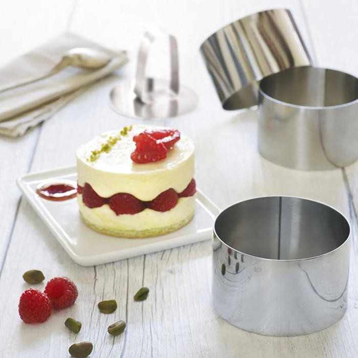 Food Stacking set - Stainless Steel - The Gourmet Warehouse