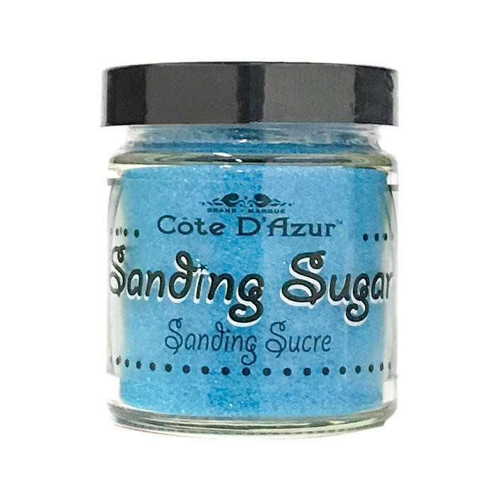 Sanding Sugar - Blue, 110g - The Gourmet Warehouse
