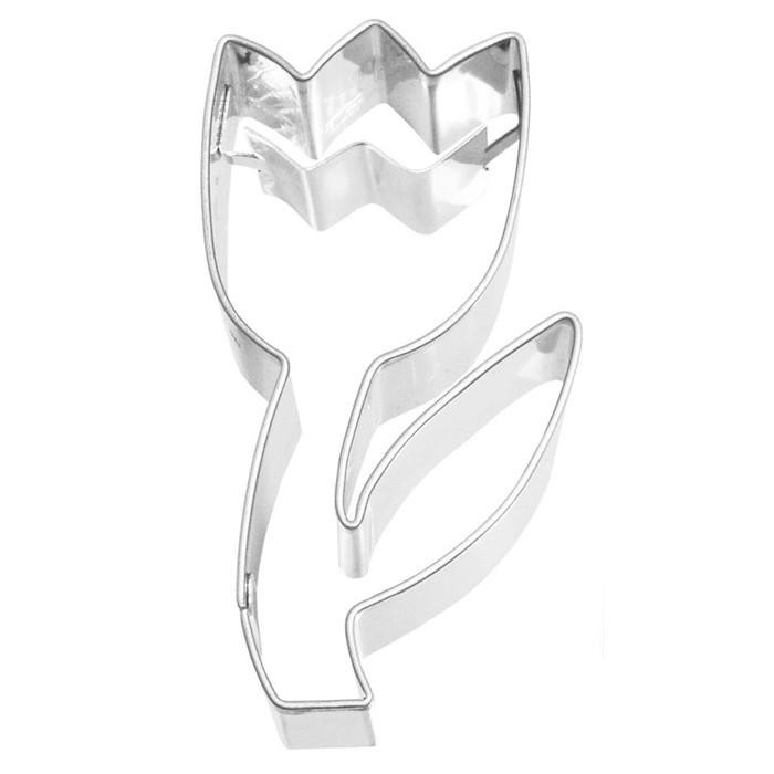 Tulip Detailed Cookie Cutter, 6cm - The Gourmet Warehouse