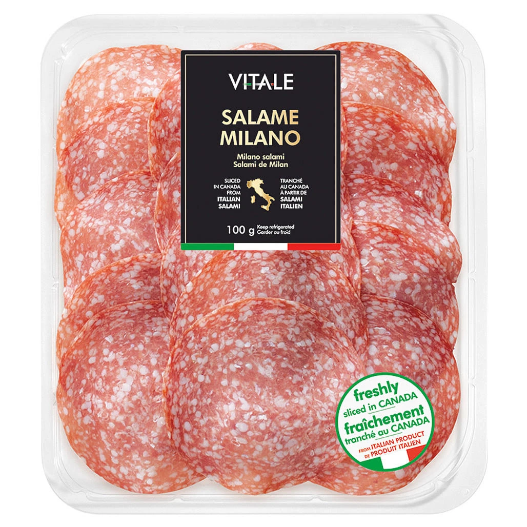 Salami Milano SALAMI MILANO DOP $ 72.45/kg – GASTRONOMIA ITALIA Deli