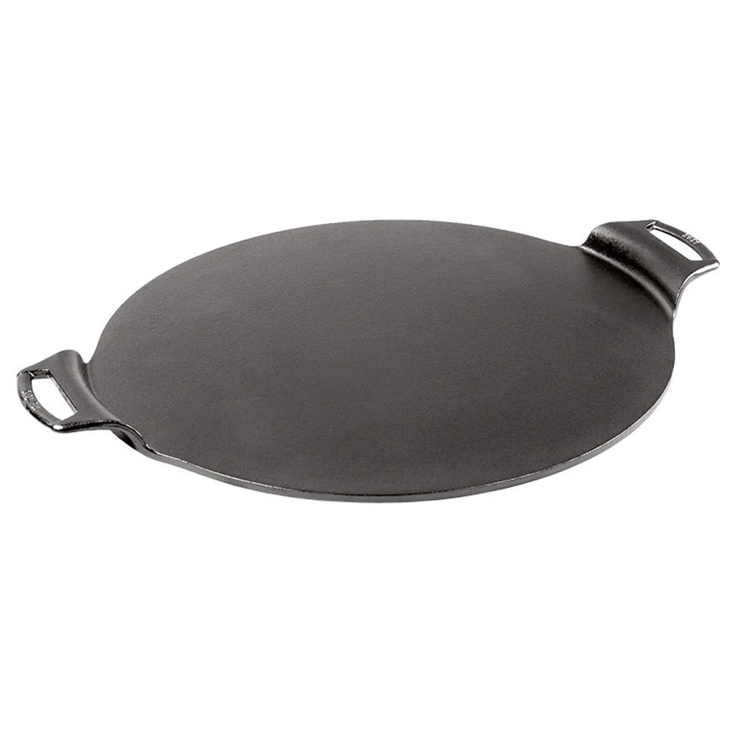 Pizza Pan - Seasoned Cast Iron, 15-in - The Gourmet Warehouse