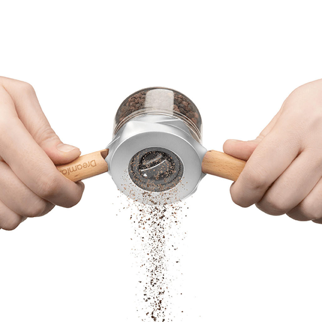 ORTWO One-Handed Spice Grinder - Beechwood - The Gourmet Warehouse