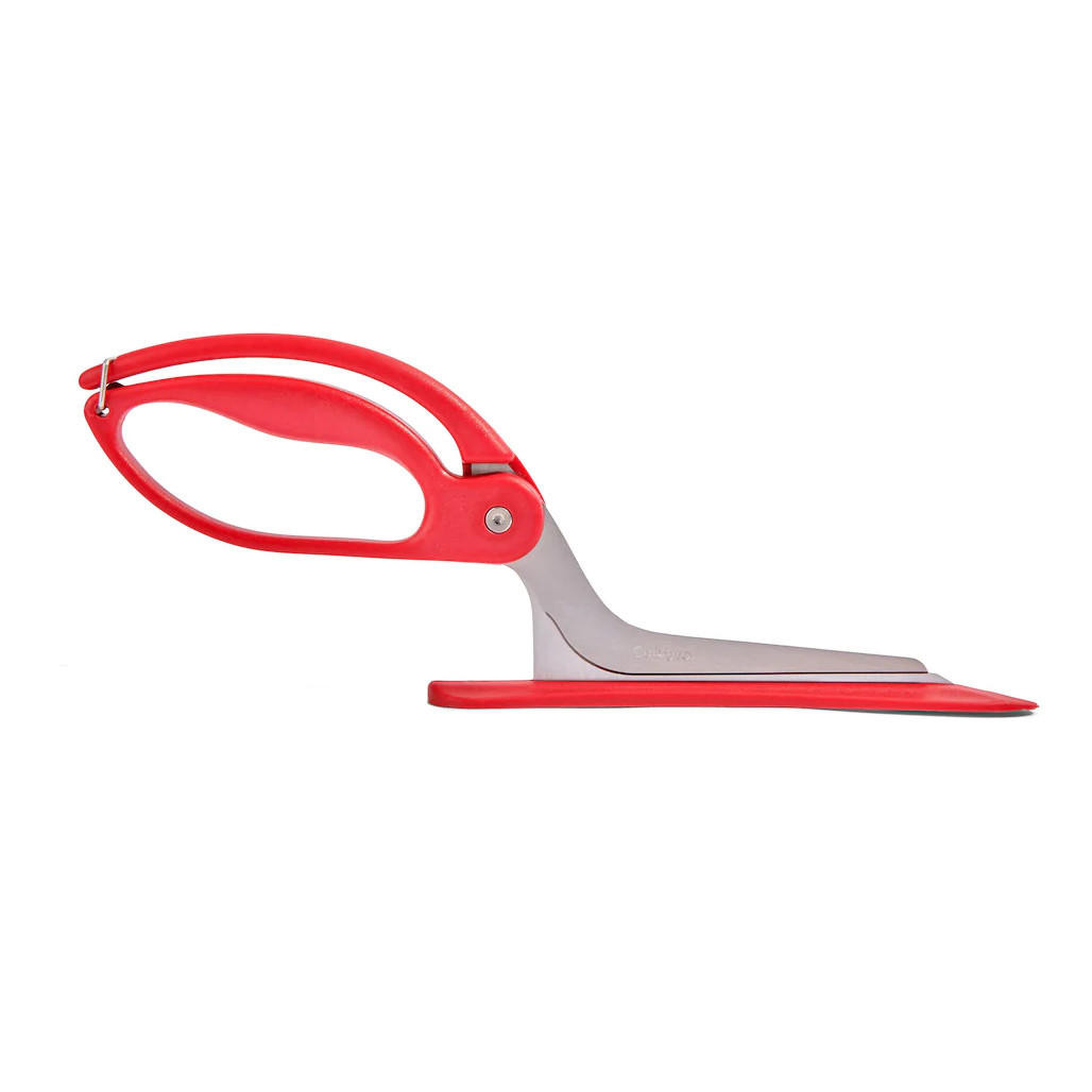 Pizza Shears - Ergonomic Handle, Red - The Gourmet Warehouse