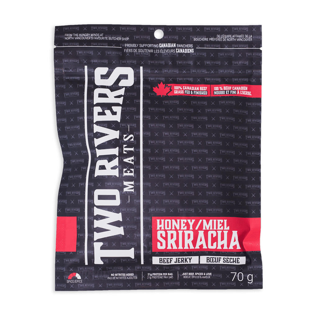 Beef Jerky - Honey Sriracha, 70g - The Gourmet Warehouse