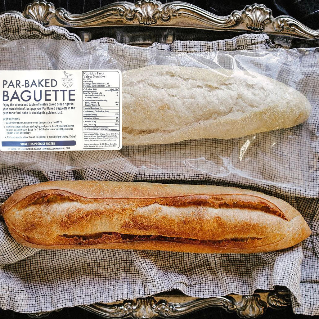 Par-Baked Baguette - Frozen, 14-in - The Gourmet Warehouse