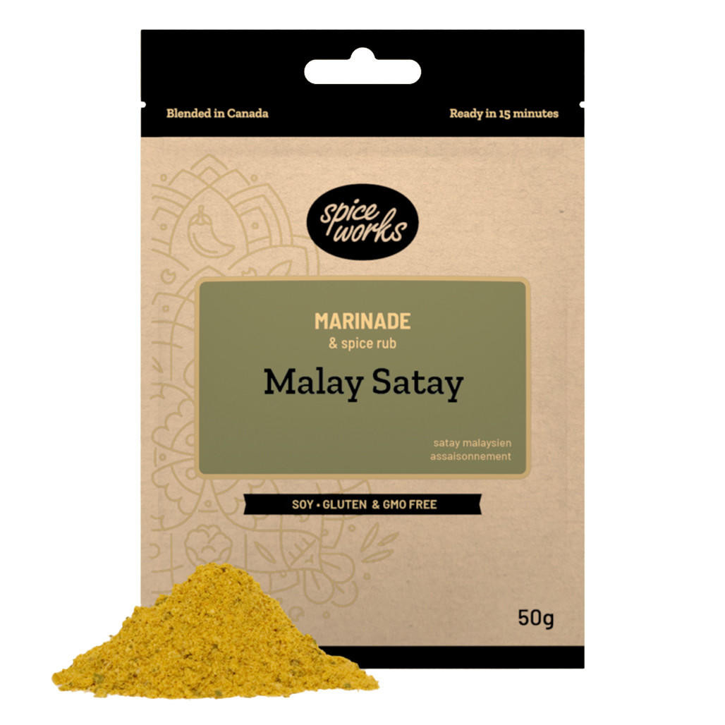 Malay Satay Marinade, 50g - The Gourmet Warehouse