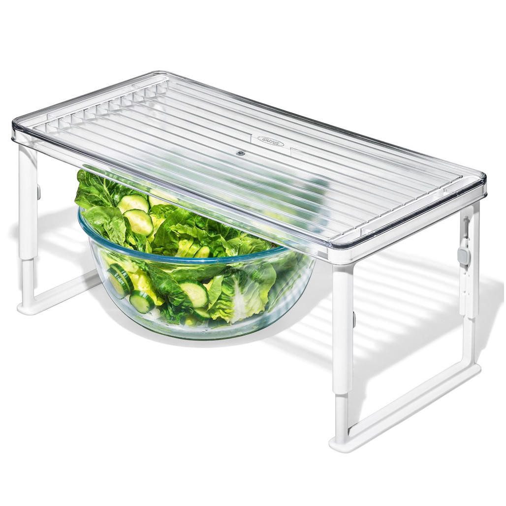 Adjustable Fridge Shelf Riser - The Gourmet Warehouse