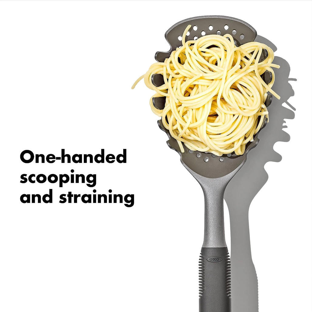 Pasta Scoop Strainer - The Gourmet Warehouse