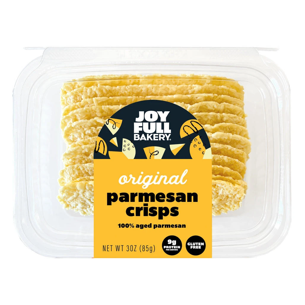 Parmesan Crisps Original - 100% Aged Parmesan, 85g - The Gourmet Warehouse