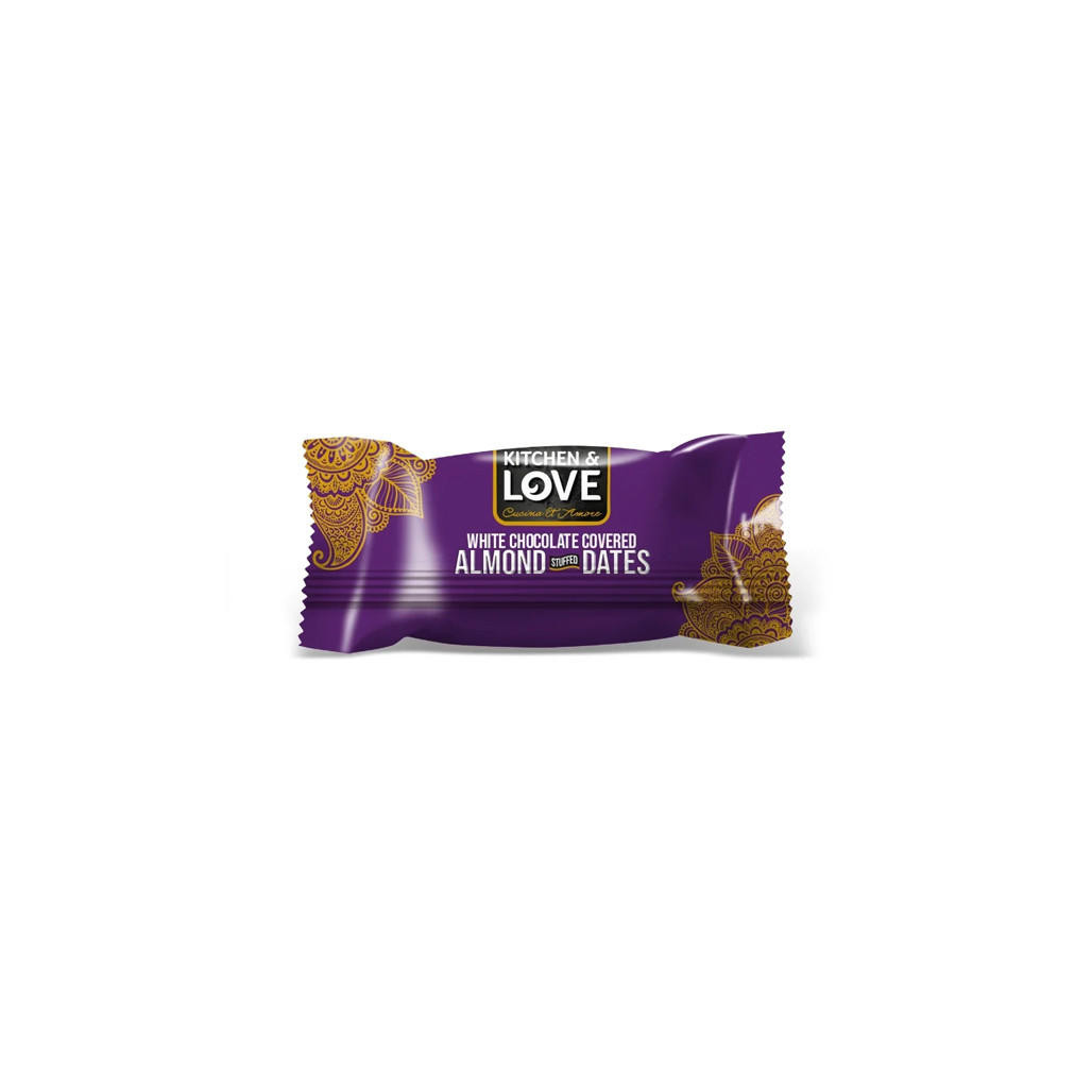 Chocolate Covered Almond Stuffed Dates - Assorted, 100g - The Gourmet ...