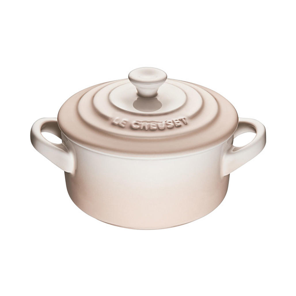 Meringue Mini Round Cocotte - Ceramic, 0.25L - The Gourmet Warehouse
