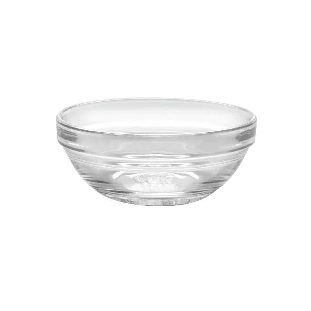 Stackable Glass Bowl - Clear, 9cm - The Gourmet Warehouse