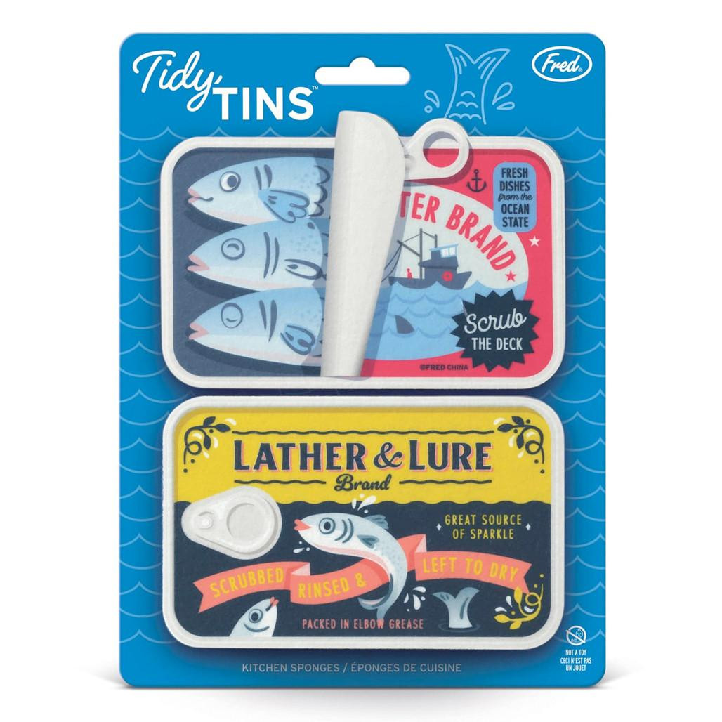 Fred Sponges - Tidy Tins, Pack of 2 - The Gourmet Warehouse