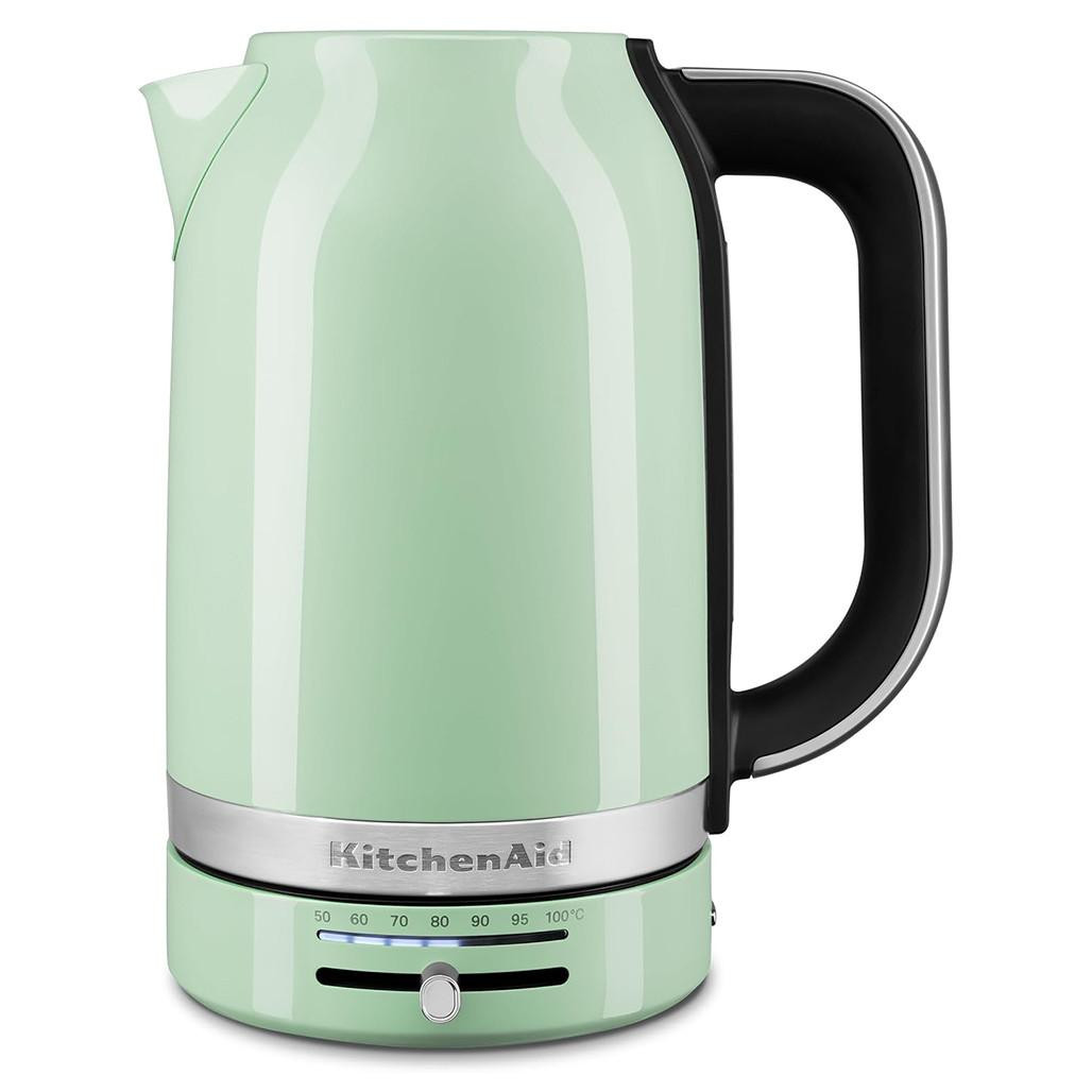 Electric Kettle Temp Control - Pistachio, 1.7L - The Gourmet Warehouse