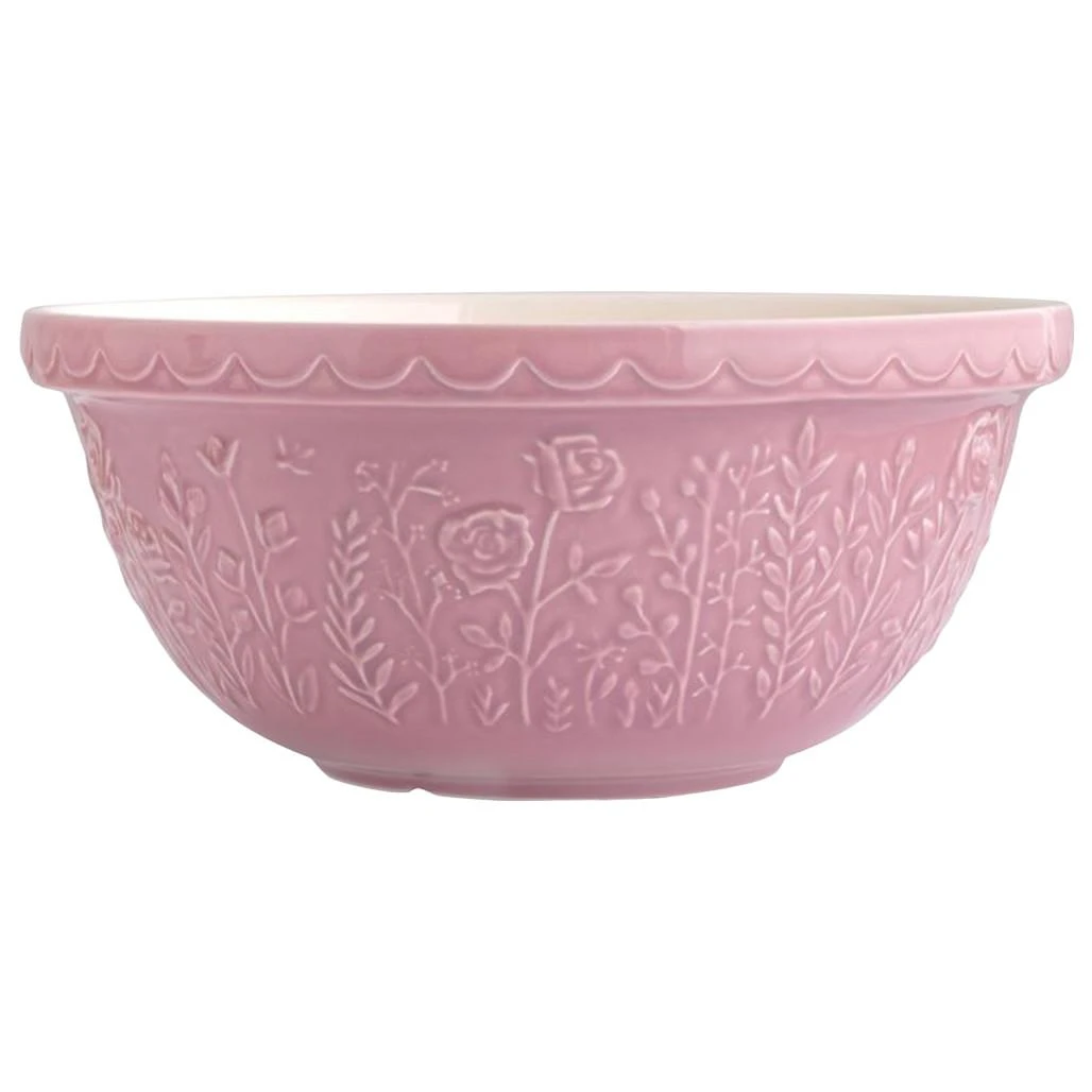Mixing Bowl Pink Rose - In the Meadow, 4L - The Gourmet Warehouse
