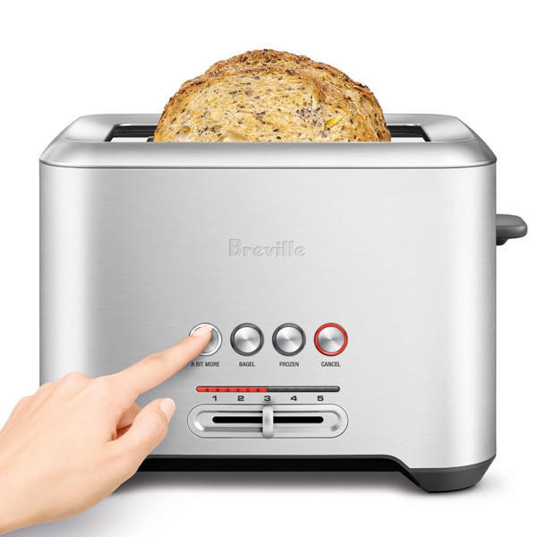 Bit More 2-Slice Toaster - Stainless Steel - The Gourmet Warehouse