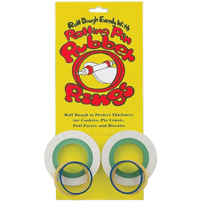 Rolling Pin Rings - 4 Sizes, Set of 8 - The Gourmet Warehouse