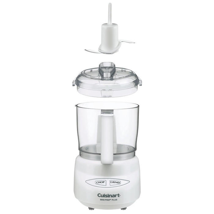 Mini-Prep Plus Chopper - White, 3- Cup - The Gourmet Warehouse