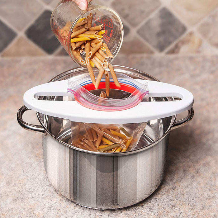 Fill & Store - Plastic Bag Holder - The Gourmet Warehouse