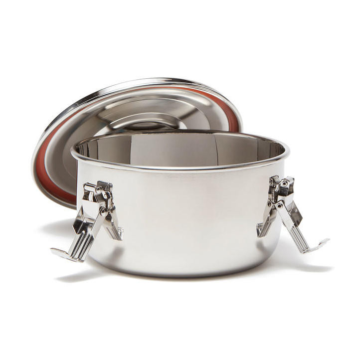 Airtight Round Food Storage Container, 12cm - The Gourmet Warehouse