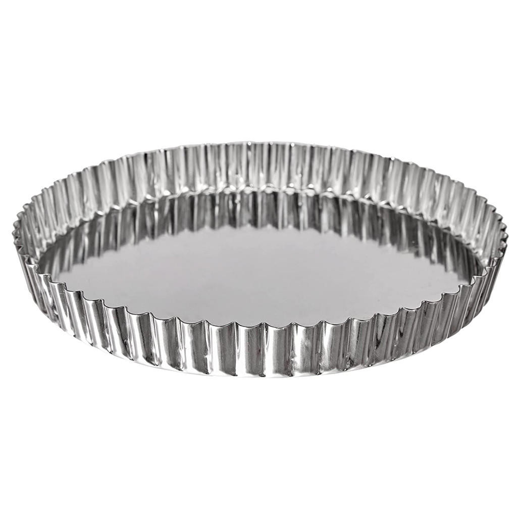 Quiche Pan Fluted - Removable Bottom, 9.5-in - The Gourmet Warehouse