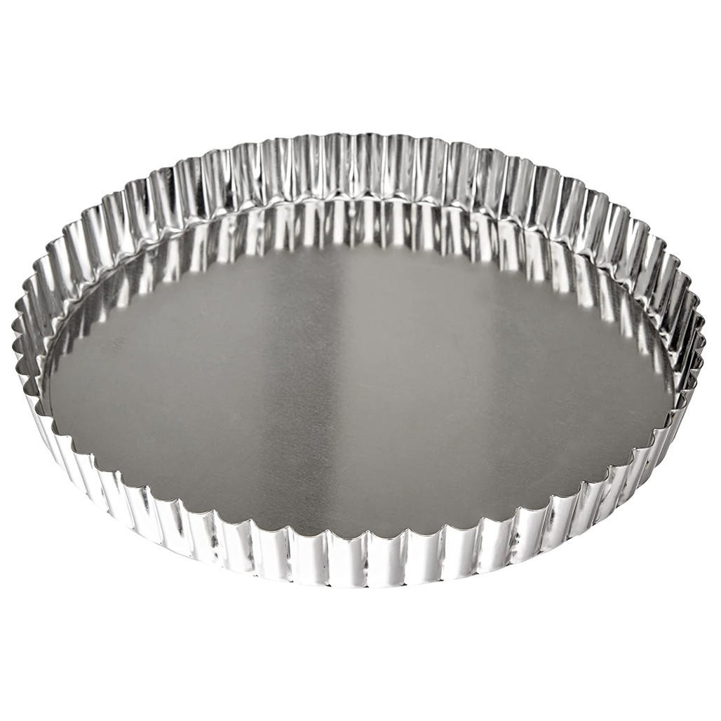 Quiche Pan Fluted - Removable Bottom, 9.5-in - The Gourmet Warehouse