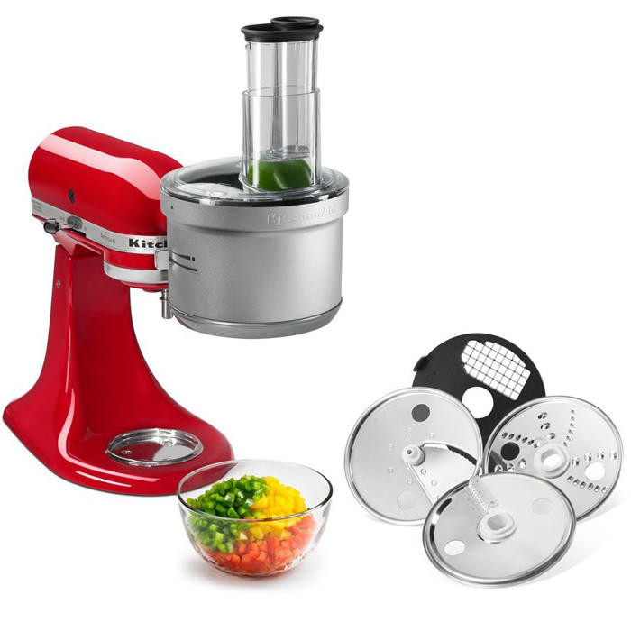 Food Processor + Dicing Kit - Stand Mixer Attachment - The Gourmet ...