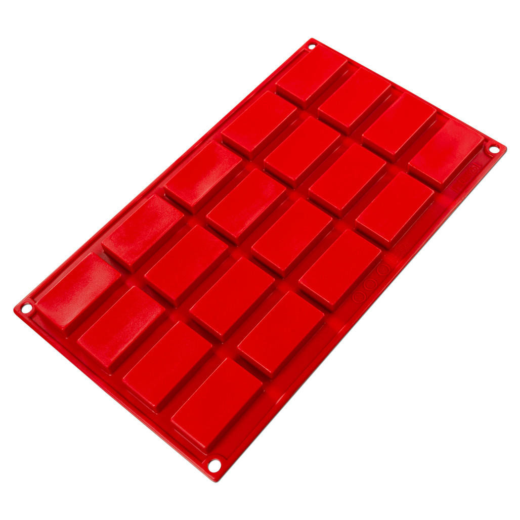 Financier Silicone Mold - Pro Series, 20-Cavity - The Gourmet Warehouse