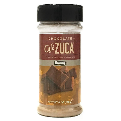 Cafe Zuca - Chocolate Flavoured Sugar Topping, 170g - The Gourmet Warehouse