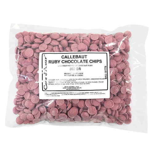Ruby Couverture, 500g - The Gourmet Warehouse
