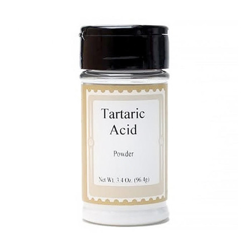 Tartaric Acid - Powder, 3.40z - The Gourmet Warehouse