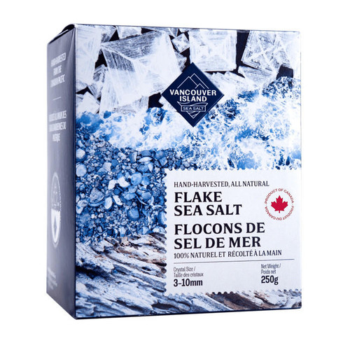 Flake Sea Salt - Hand Harvested, 250g - The Gourmet Warehouse